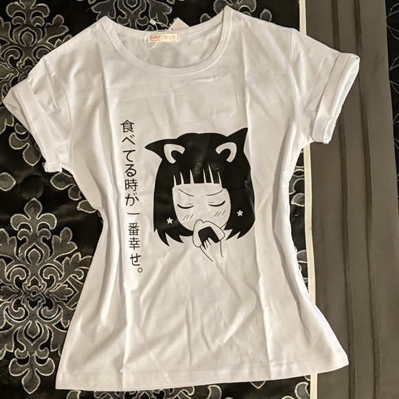ROMWE | Tops | Japanese Kawaii Tee | Poshmark